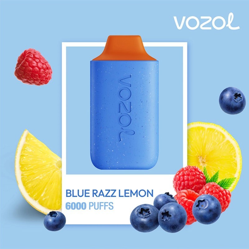 Vozol Star 6000 Disposable Blue Razz Lemon Pod | Orjinal Vozol En U...